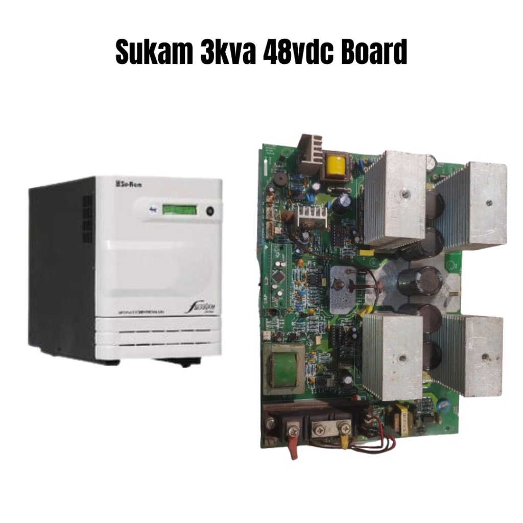 Reliable Efficiency: Sukam 3kVA Inverter 48VDC Board